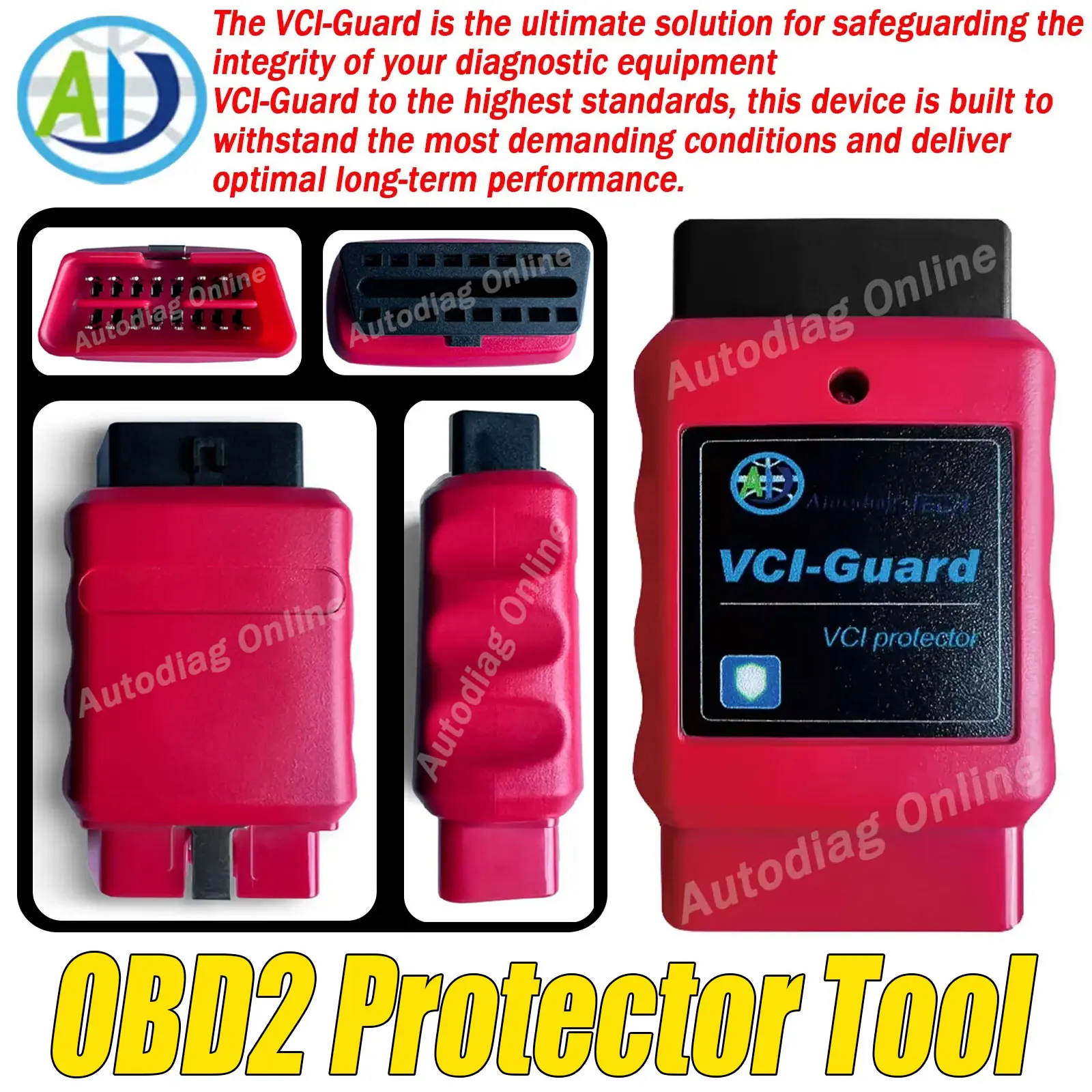 Адаптер защиты OBD2 для диагностического сканера OBDII, защита ...