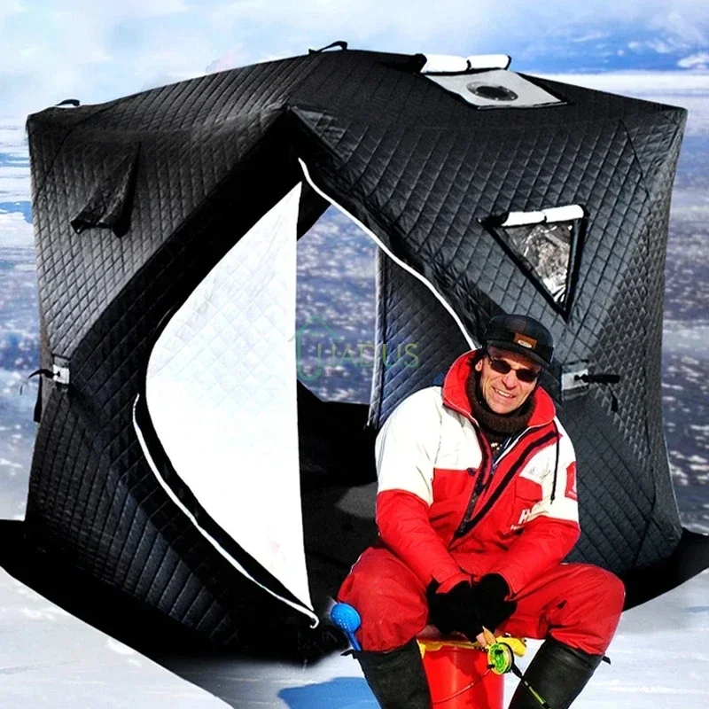 3-слойная хлопковая зимняя палатка для кемпинга | AliExpress