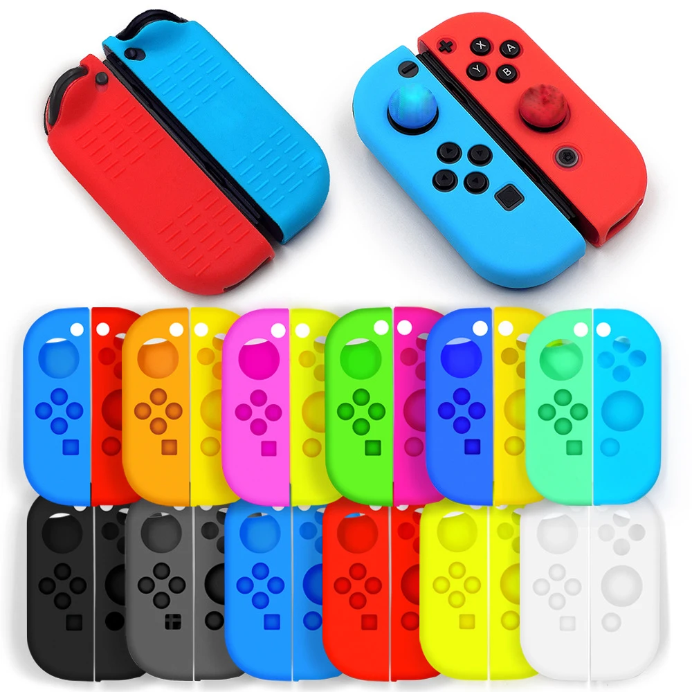 Силиконовый чехол с ручкой для переключателя Joycon | AliExpress
