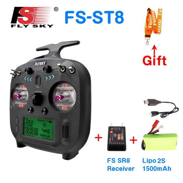 FlySky FS-ST8 + battery - at all stores