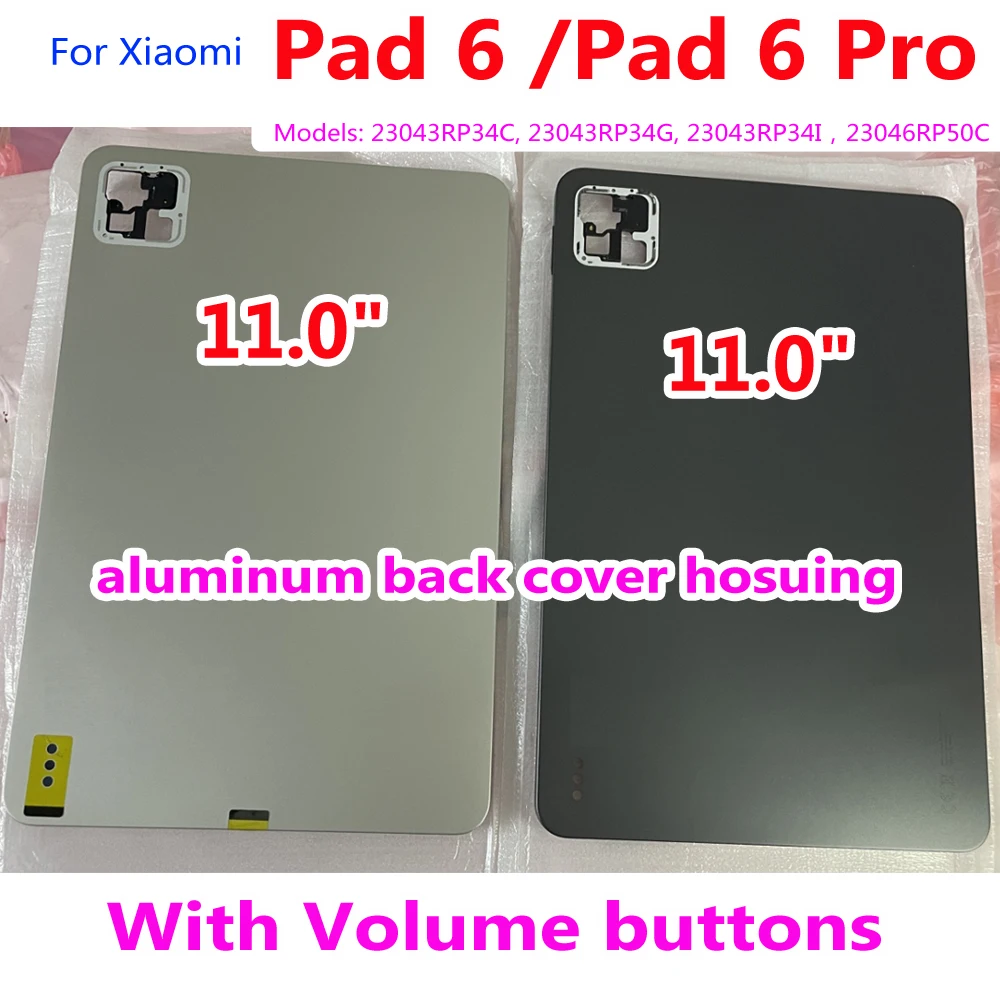 Лучшая задняя панель аккумуляторной батареи 11 дюймов для Xiaomi Mi Pad 6 Pro Pad6 6Pro, задняя ...