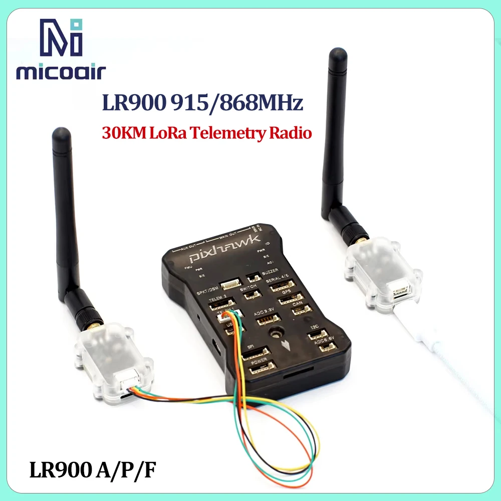 MicoAir LR900 A/P/F 915MHz 868MHz 30KM Long Range LoRa Radio Telemetry ...