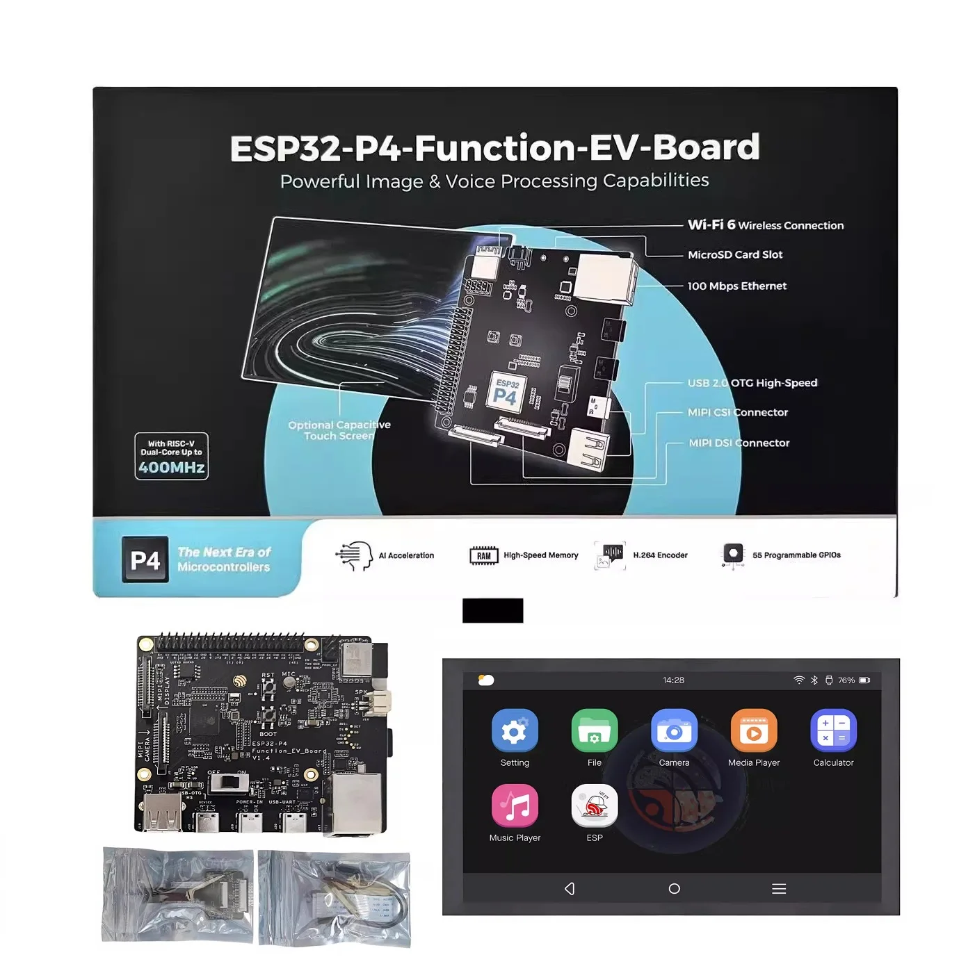 ESP32-P4 Function EV-Board модуль W | AliExpress