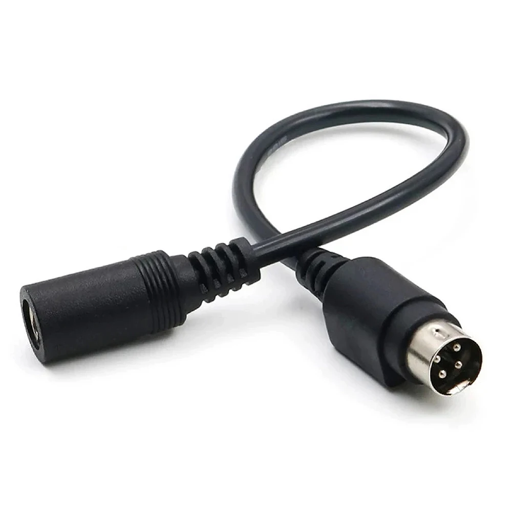Кабель адаптер питания JCD 5.5mm x 2.1mm Female to 4 Pin Male черный ...