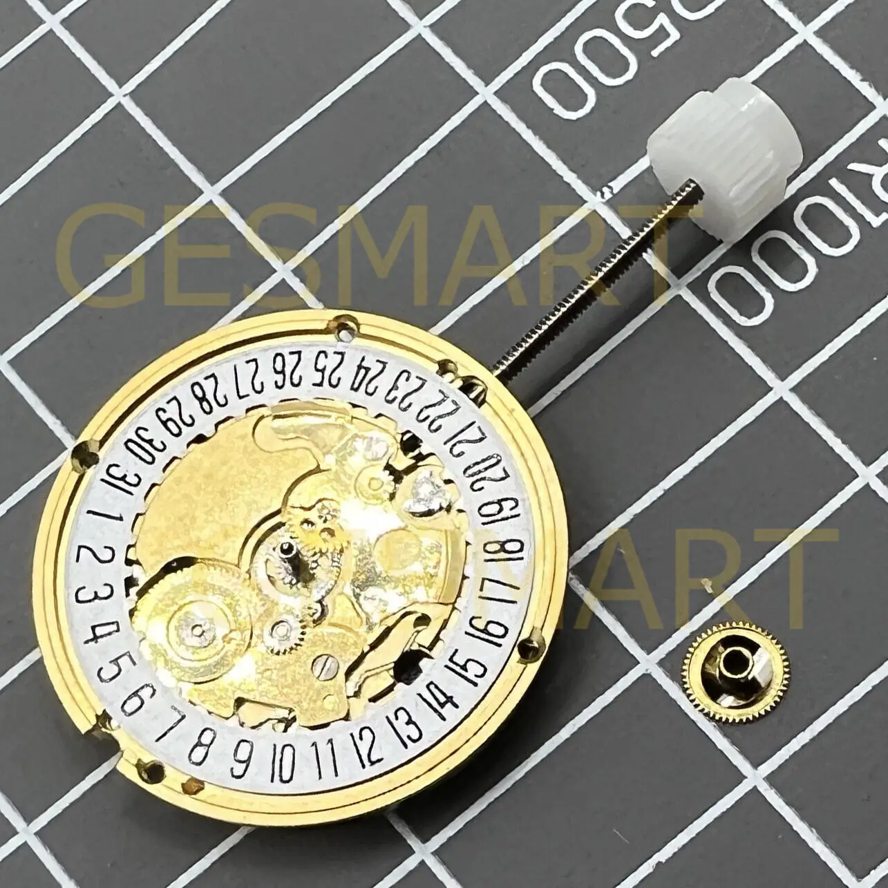 ETA 256.111 Кварцевый механизм V8 Замена ETA 256.141 Белый циферблат 3 ...