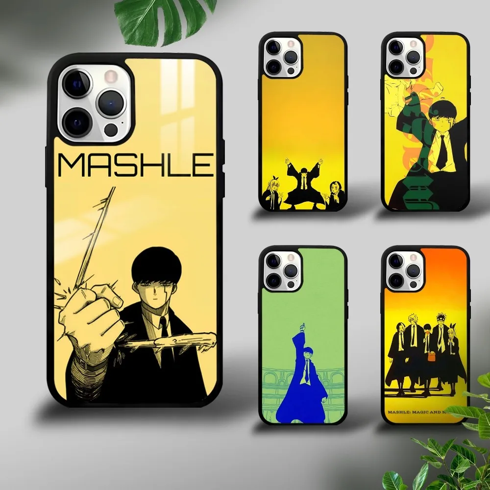 M-Mashle M-Magic And M-Muscles Phone Case For iPhone 16 15 14 13 12 11 ...