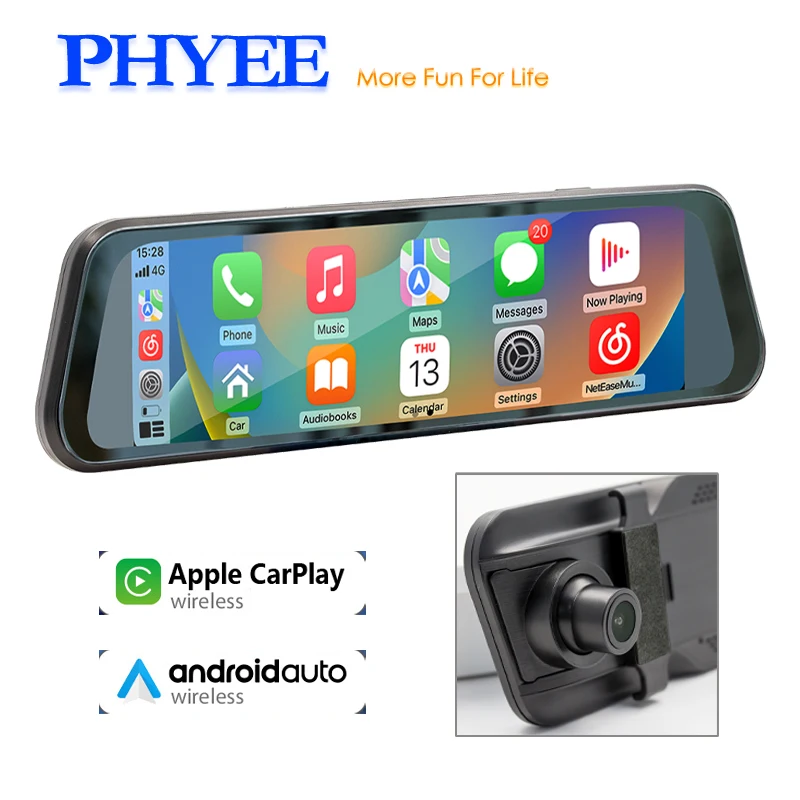 Автомобильный видеорегистратор, видеорегистратор с дисплеем на зеркале ...