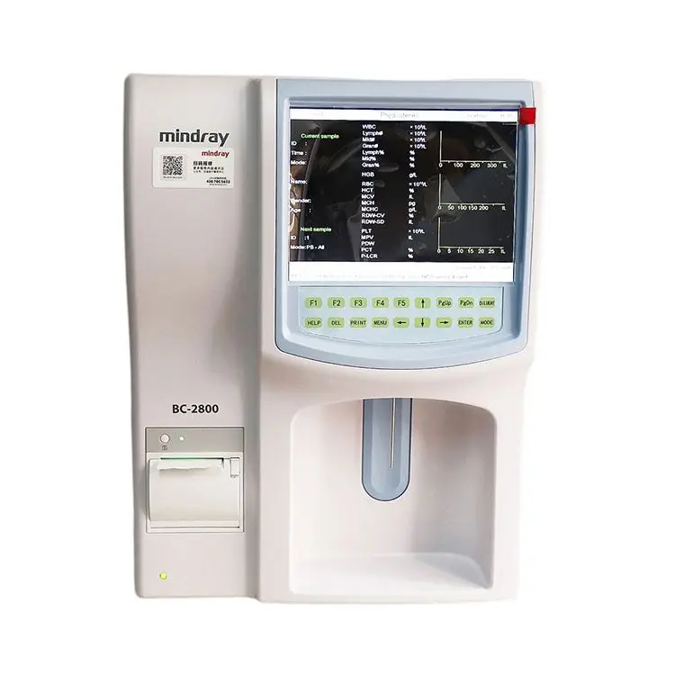 Mindray BC 2800 veterinary hematology analyzer 3 part hematology ...