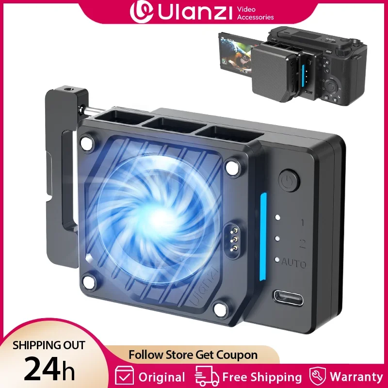 Ulanzi CU01 термостатический полупроводниковый кулер для камеры | AliExpress