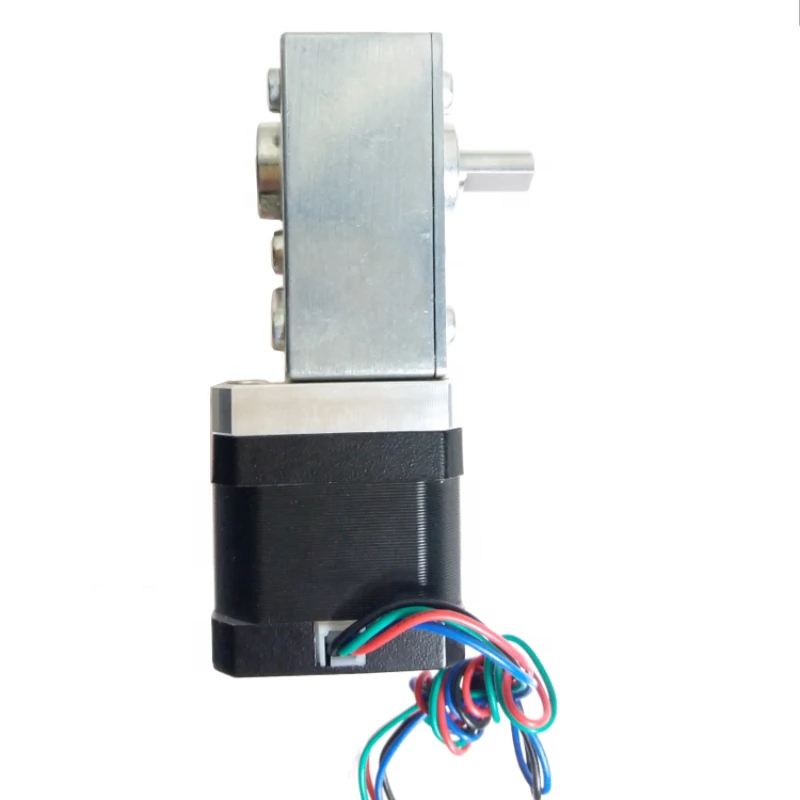 2-фазный 4-проводной гибридный шаговый двигатель 28 мм с червячным ...