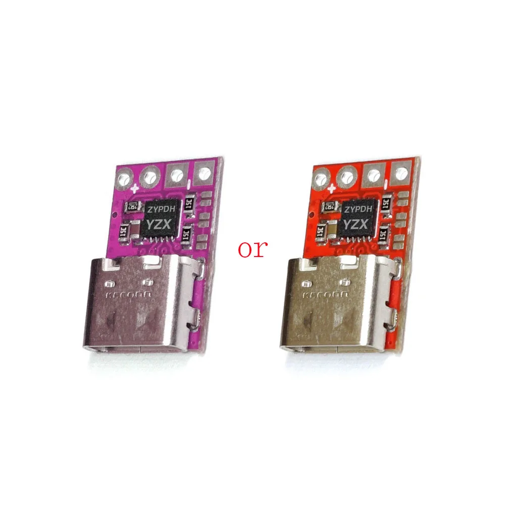 100W 5A TYPE-C Decoy PD 2.0 3.0 QC4 QC5 to 5V 9V 12V 15V 20V DC Trigger Adapter Connection QC4 ...