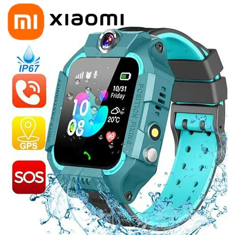 Xiaomi Новые детские умные часы SOS Телефонные часы с SIM-картой IP67 ...