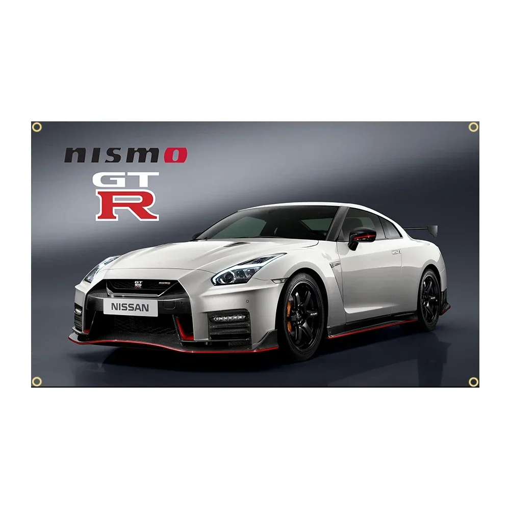 90x150 см флаг Nismo GT с полиэстеровым принтом, баннер для гоночного ...