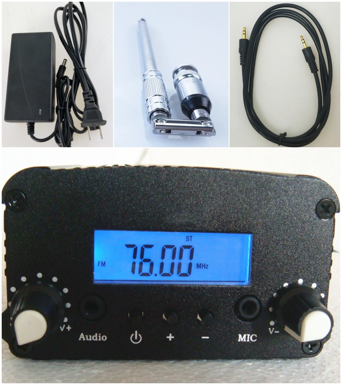 Беспроводной FM-передатчик ST-7C | AliExpress