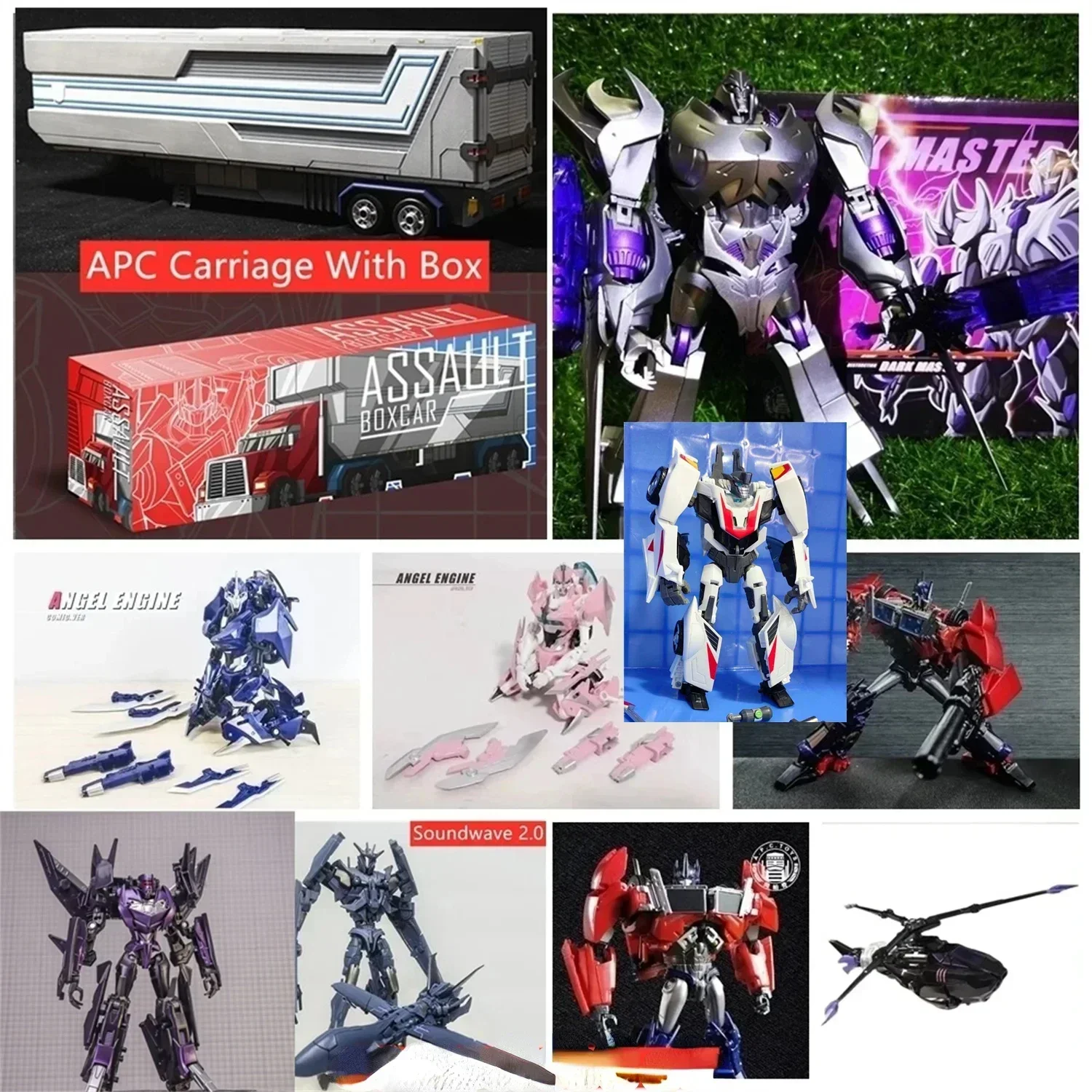 Игрушка APC bosy Flame TFP Soundwave, Wander, Warrior, Wheeljack ...