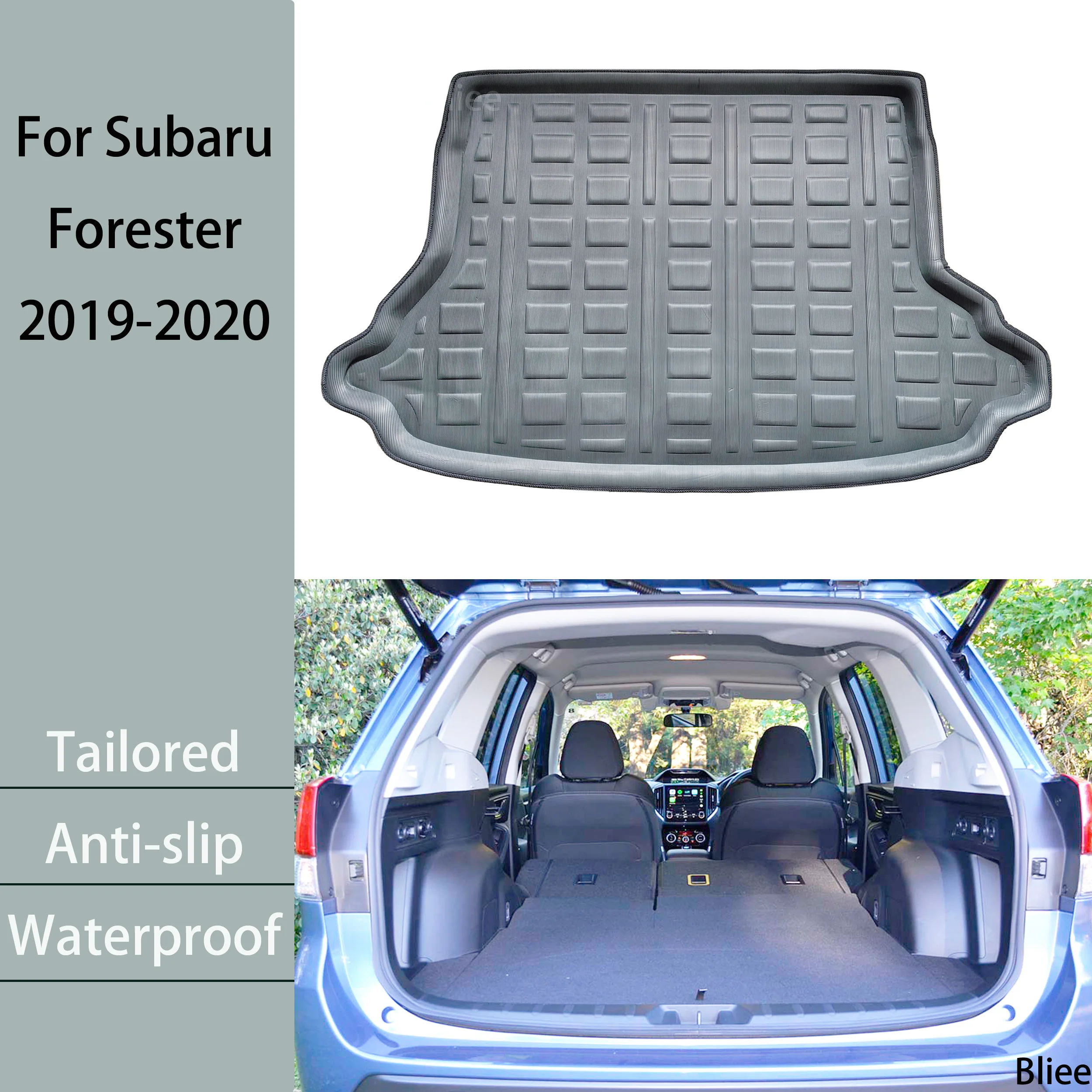 Для Subaru Forester SK MK5 2019 2020 автомобильный коврик для заднего ...