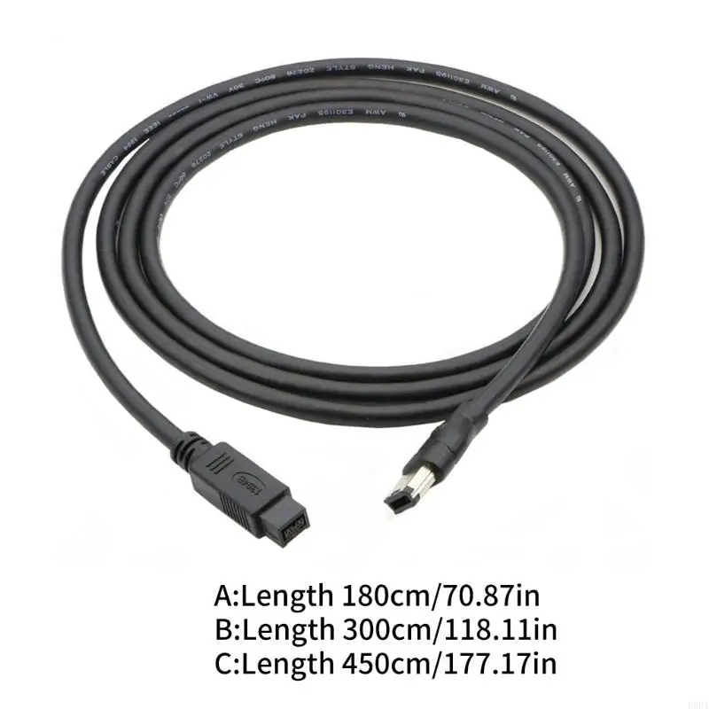 Адаптер E8BA IEEE 1394 FireWire Cable FireWire 6PIN 400 до 9PIN ...