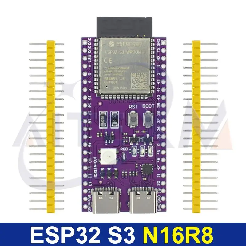 Esp32 Esp32 S3esp32 C3 Dual Type C макетная плата Esp32 C3 Devkitm 1 Esp32 C3 Mini 1 N16r8 9910