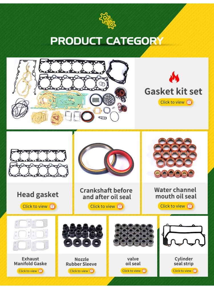Высокое качество ISDE-4 QSB4.5 4D107 8094741 Полный комплект прокладок ...