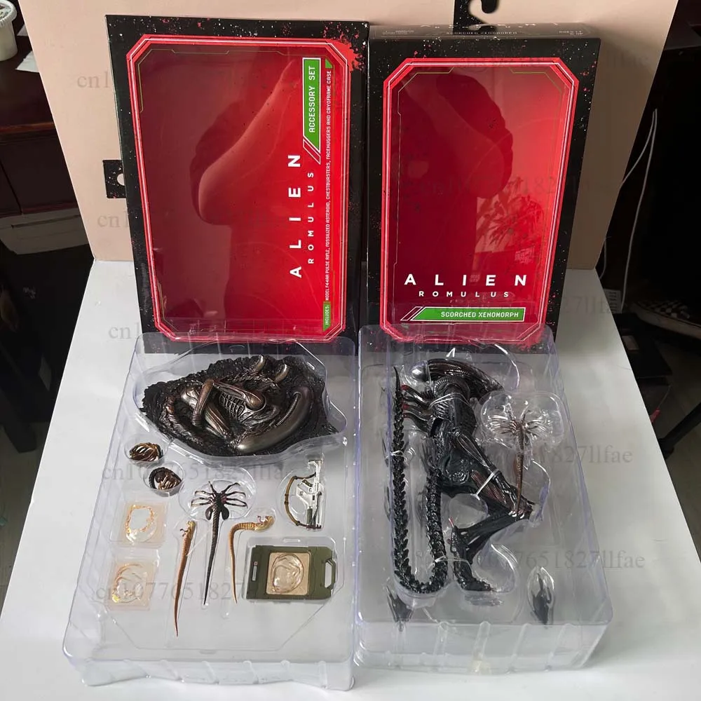 NECA The ALIEN: Romulus Facehugger Ultimate Scorched Xenomorph фигурка ...