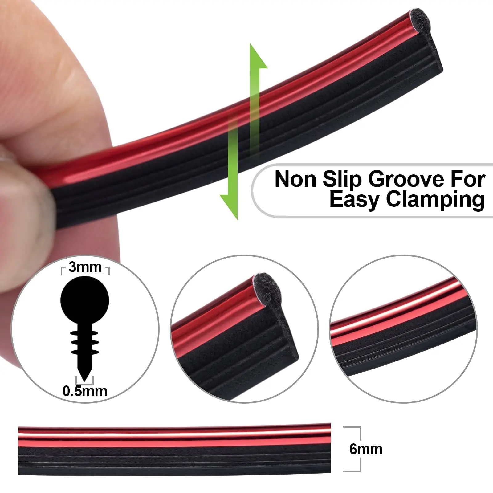 Car Interior Trim Strips Universal Car Gap Fillers Automobile Molding ...