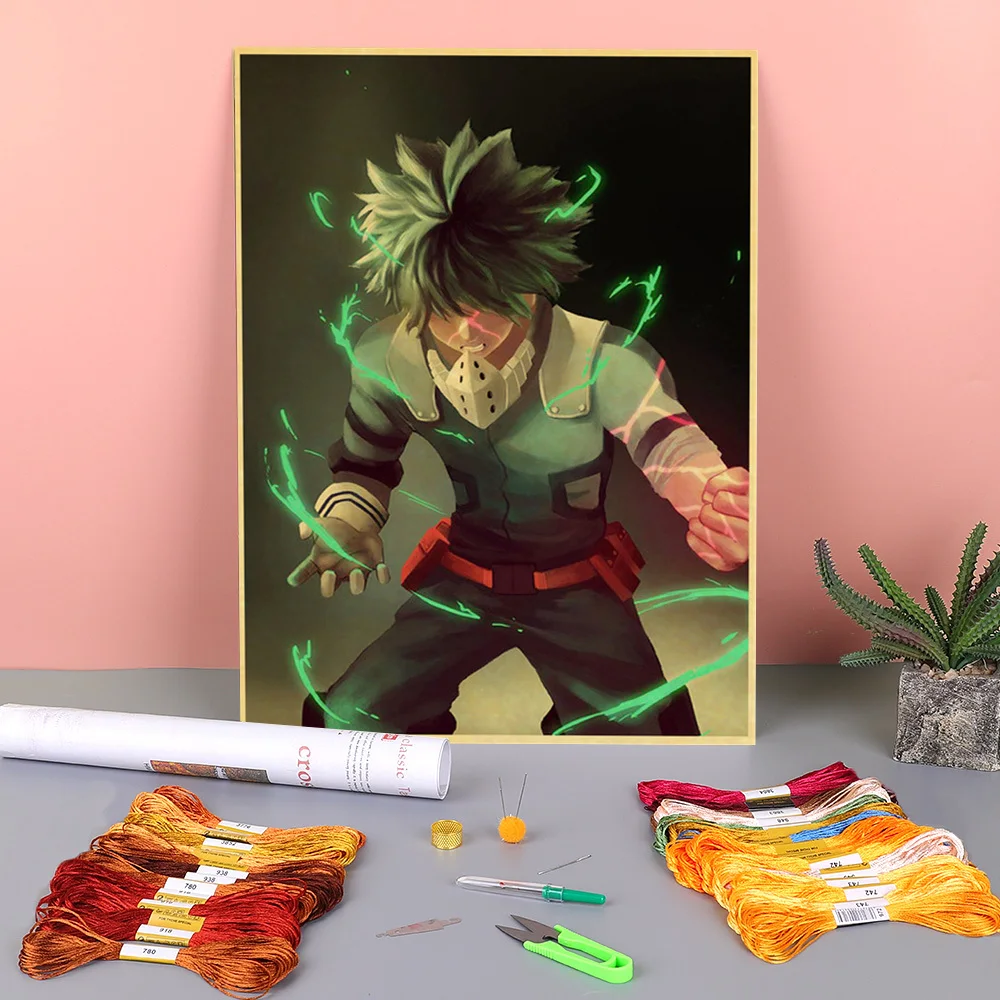 My Hero Academia Cross Stitch Pattern | My Hero Academia Cross Stitch ...