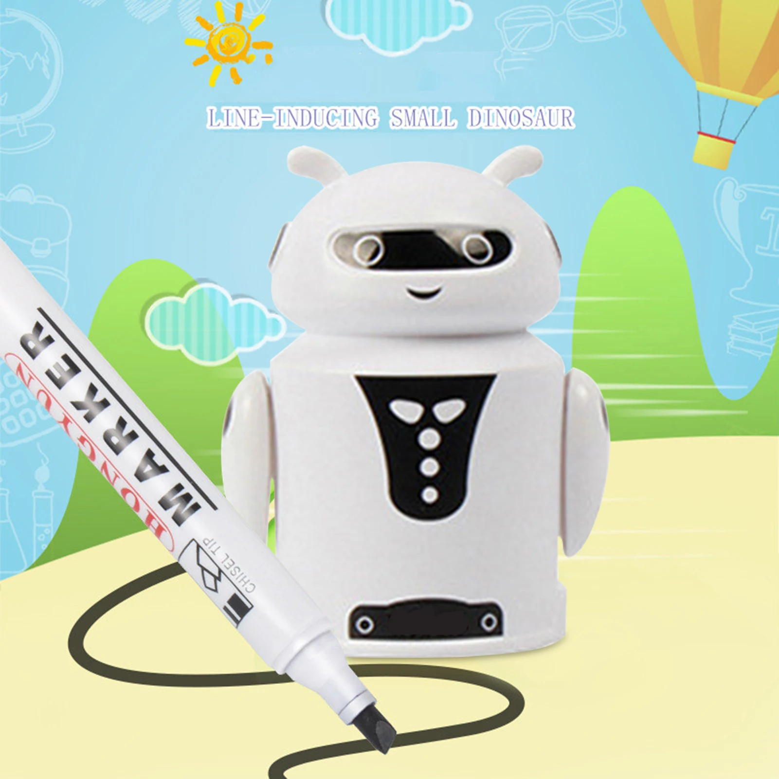 Magic Inductive Robot Toys Creative Track Race Game For Kids ...