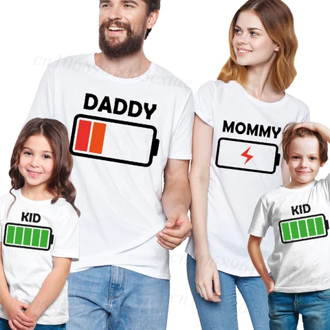 T shirt daddy son mommy AliExpress