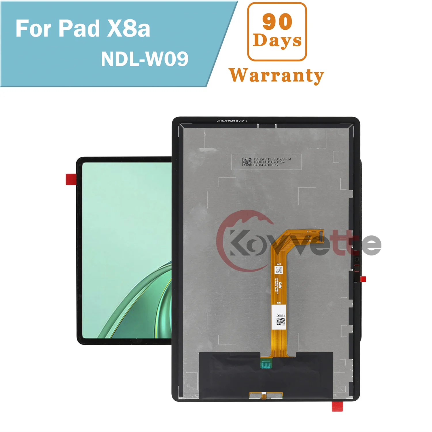 Для Honor Pad X8a NDL-W09 ЖК-дисплей, дигитайзер сенсорного экрана ...