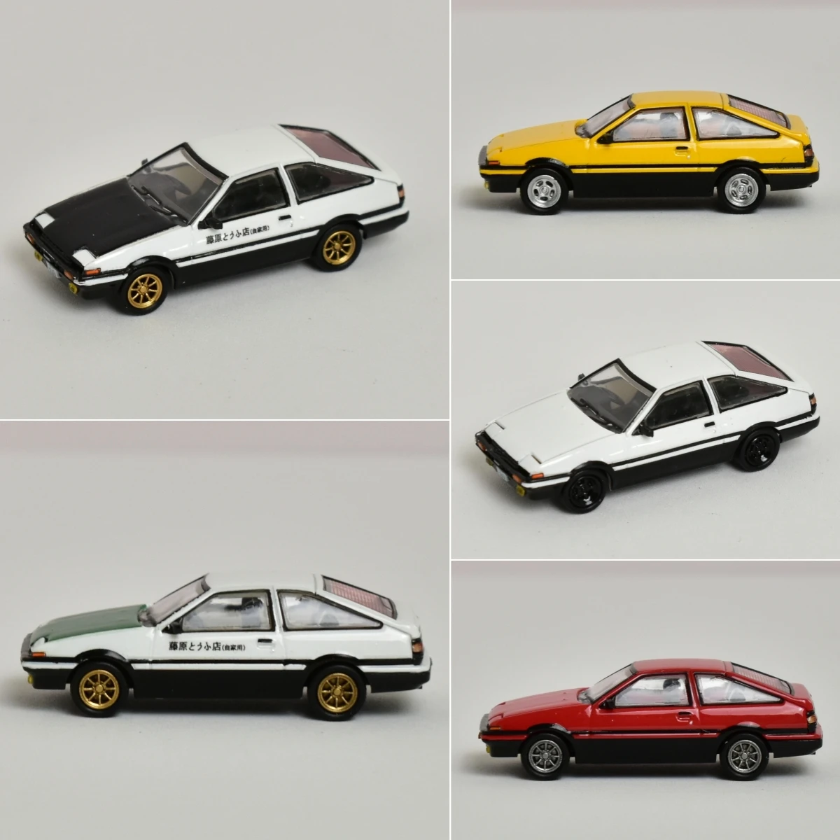 1:87 MC Initial D AE86 пластиковая модель автомобиля | AliExpress