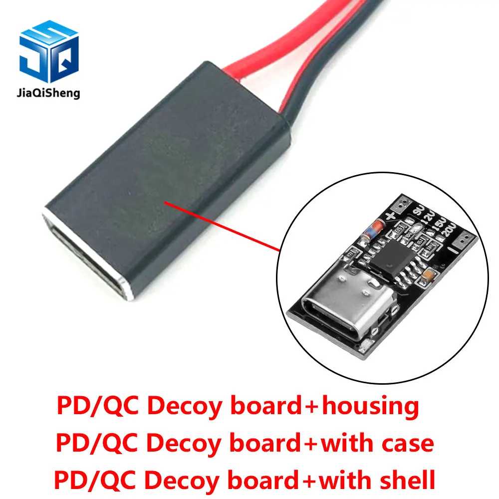 Модуль быстрой зарядки JIAQISHENG JQS USB Type-c PD/QC | AliExpress