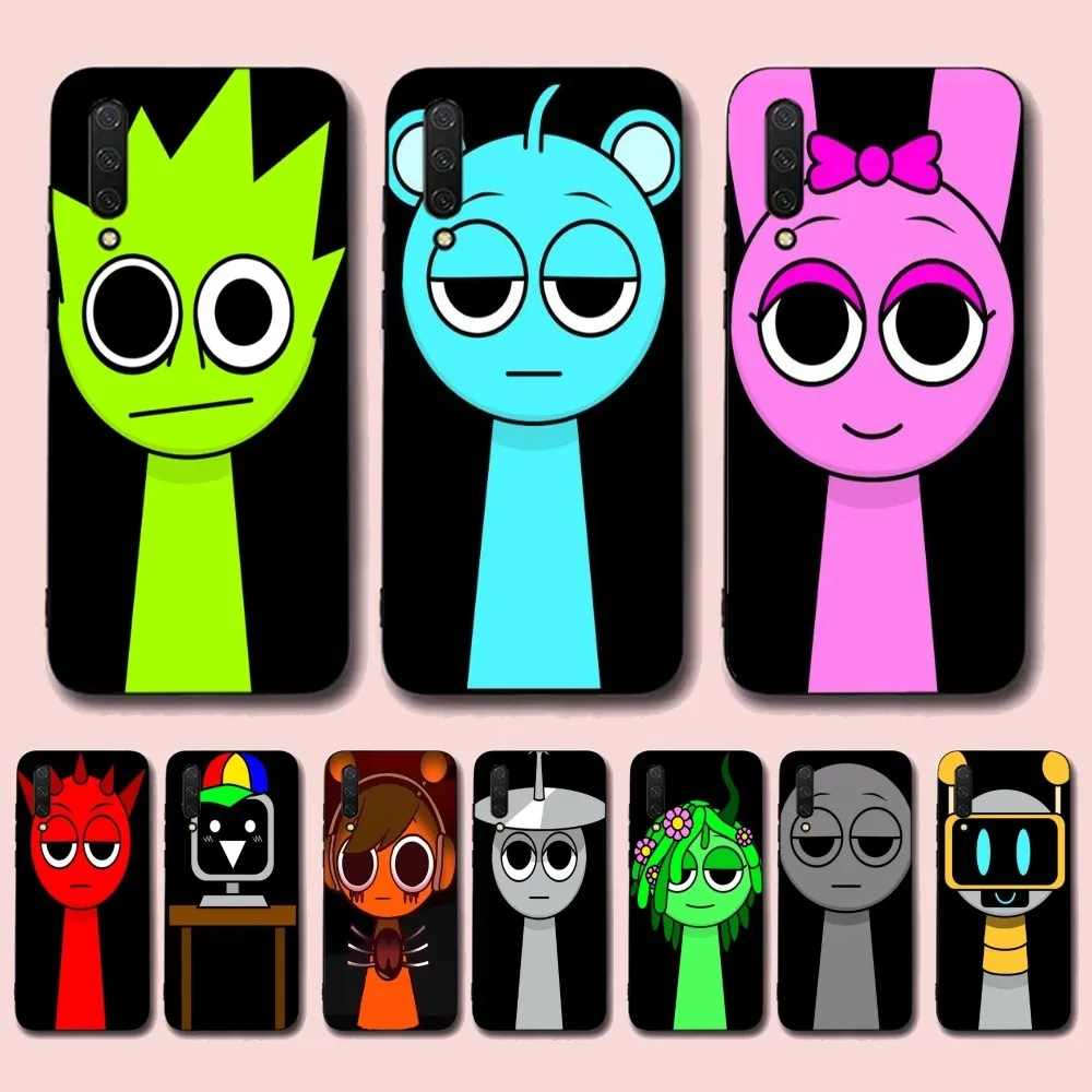 Sprunki Game Phone Case For Xiaomi Mi 5X 8 9 10 11 12 Lite Pro 10T ...