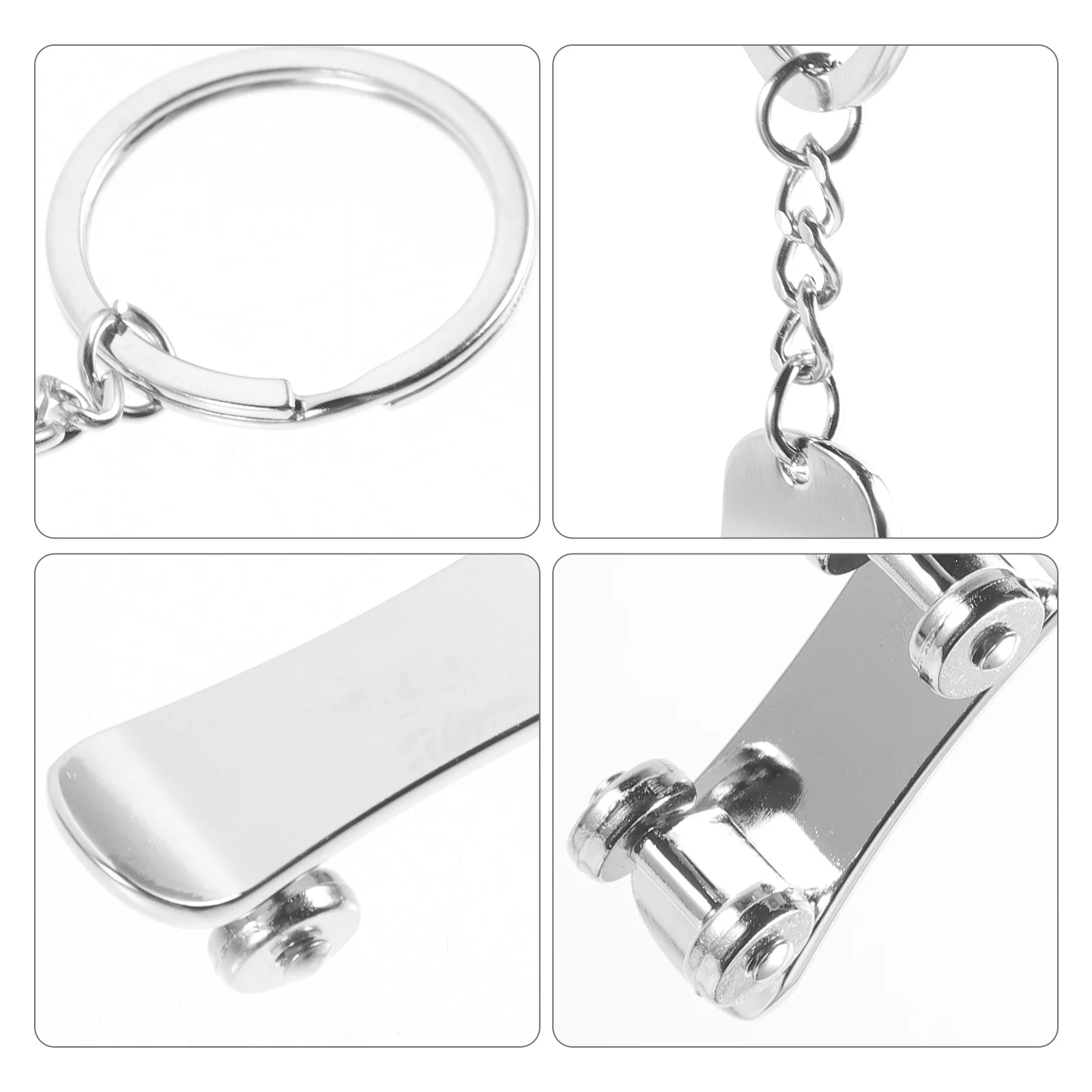 Skateboard Keychain Sports Match Souvenirs Ornaments Themed Rings ...