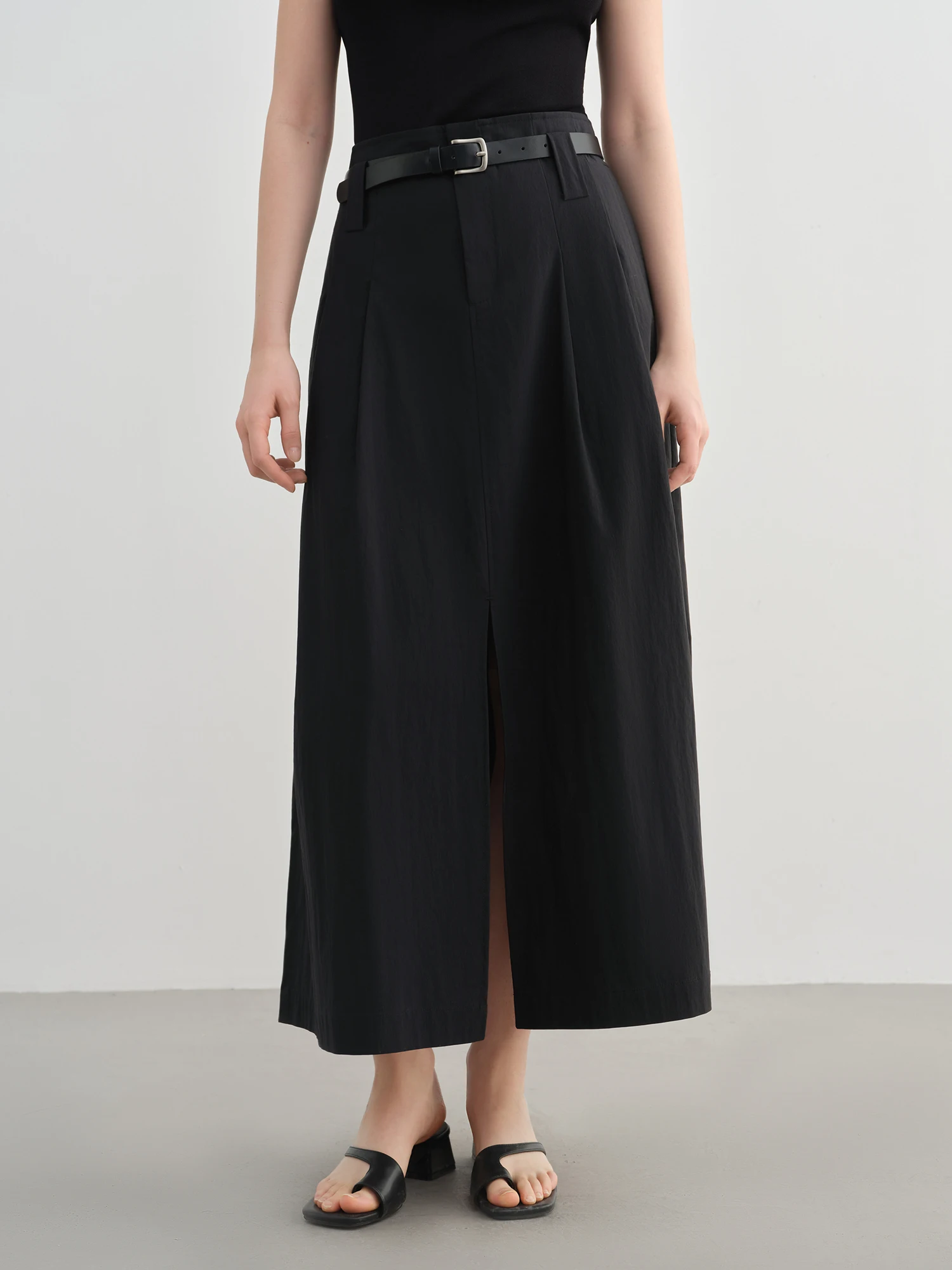 Dushu Плиссированная юбка из полиамида и спандекса Aliexpress