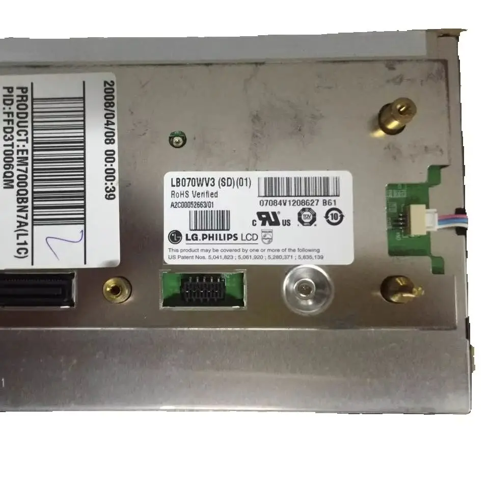 Для Mercedes Ben W204 E260 автомобильный GPS-навигатор аудио 7 "ЖК-дисплей LB070WV3(SD)(01 ...