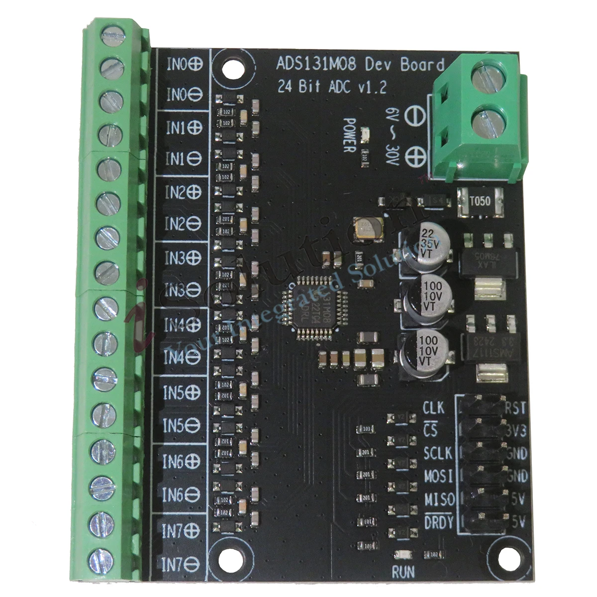 Модуль ADS131M08 24-битный высокоточный модуль АЦП 8-канальный дифференциальный вход | AliExpress