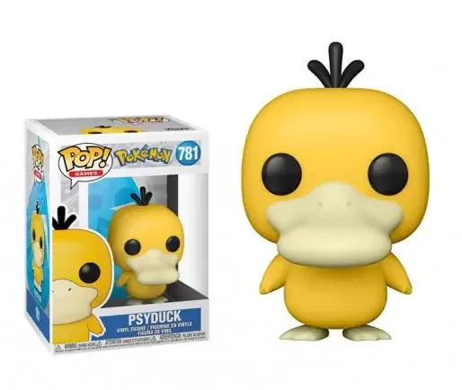 Funko pop yellow psyduck 781 # аниме 10 см виниловые фигурки коллекции ...