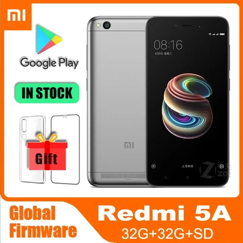 Смартфон Xiaomi Redmi 5A, 2/16ГБ, 3/32ГБ, china, Б/у | AliExpress