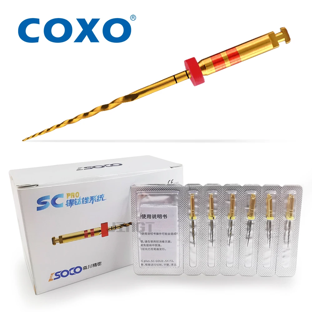 SOCO SC-PRO Файлы для корневых каналов никель-титан 6 шт. | AliExpress