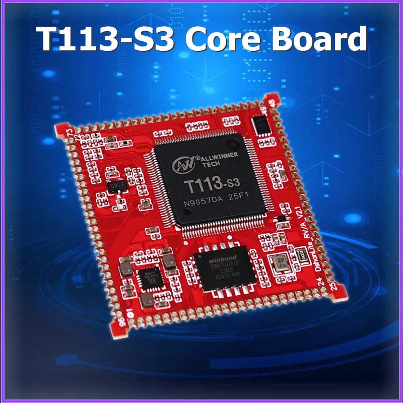 Geekdiytime T113-S3 Двухъядерная плата | AliExpress