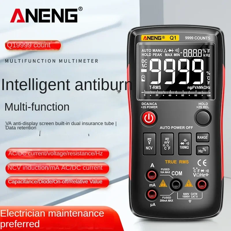 ANENG AN-Q1 высокоточный интеллектуальный цифровой мультиметр | AliExpress