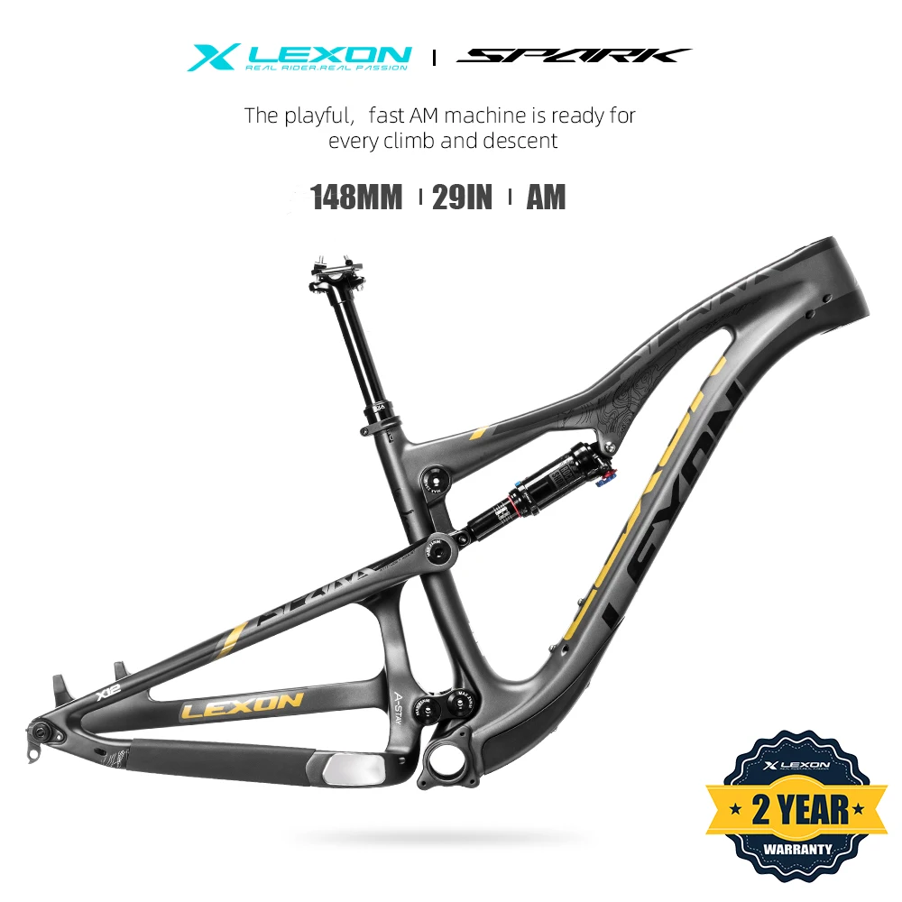 Lexon Spark T1000 Карбоновая рама MTB 29/27.5 Rockshox | AliExpress
