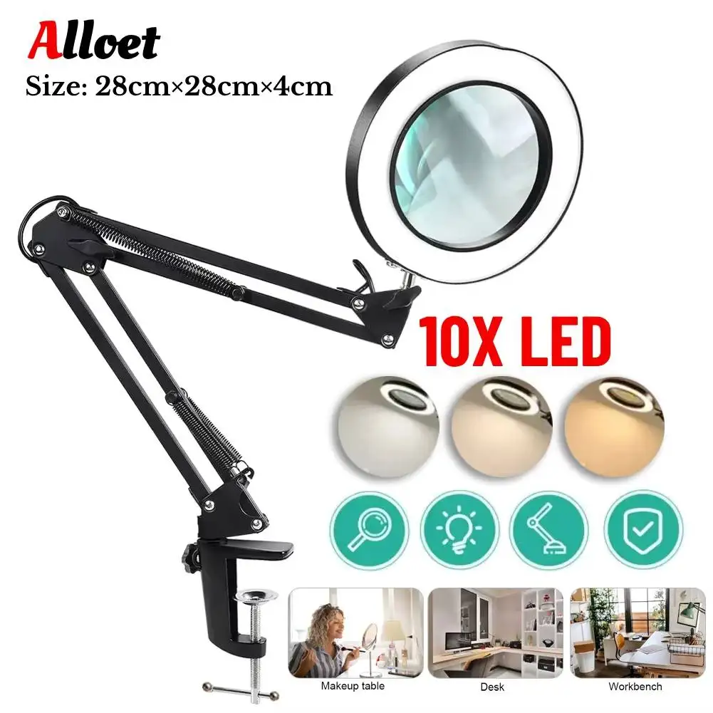 Увеличительное стекло с подсветкой, 3 цвета | AliExpress