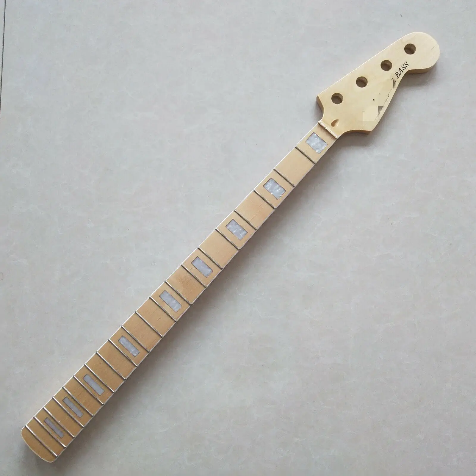 Gloss Jazz bass guitar neck style parts 20 fret 34" Maple Fretboard ...