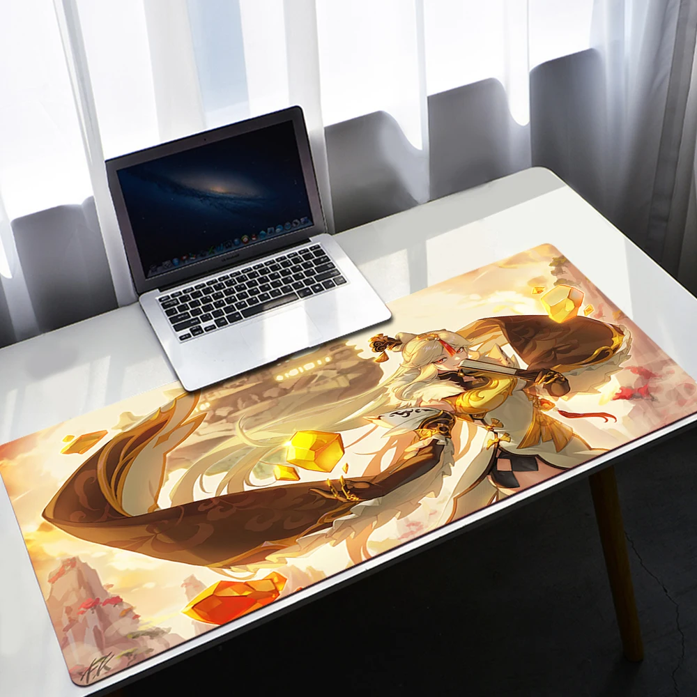 Genshin Impact Mouse Pads Raiden Shogun Nilou Nahida Hu Tao Mousepad ...
