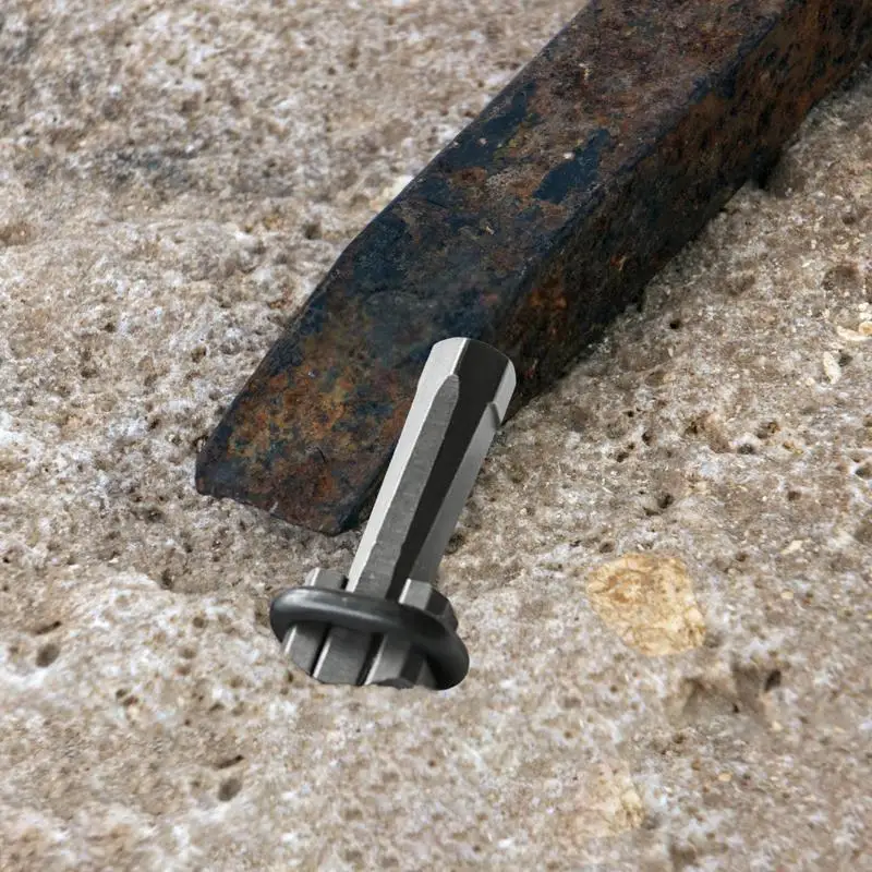 Rock Breaking Tools Heavy Duty Rock Splitter Rock Stone Splitting Wedge ...