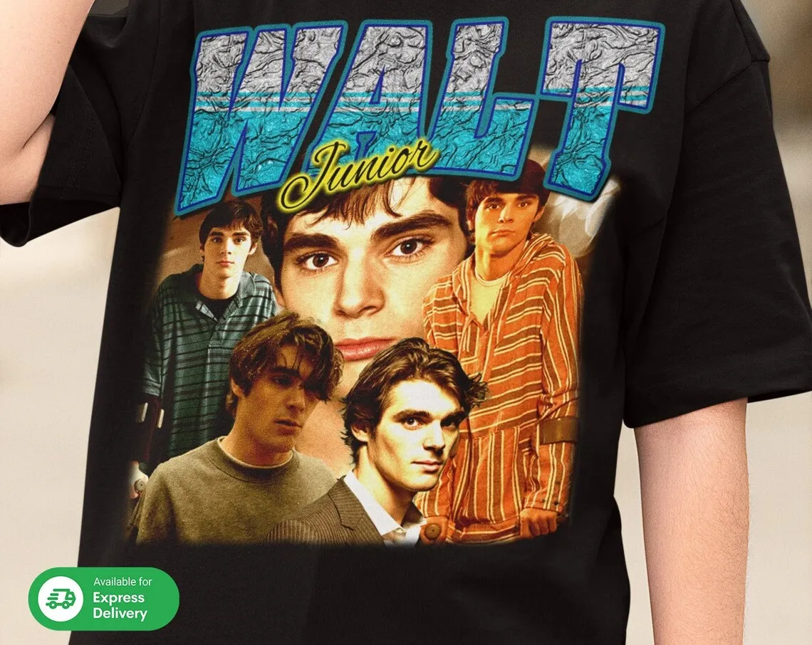 Хлопковая футболка Chogolees Walt Junior RJ Mitte | AliExpress