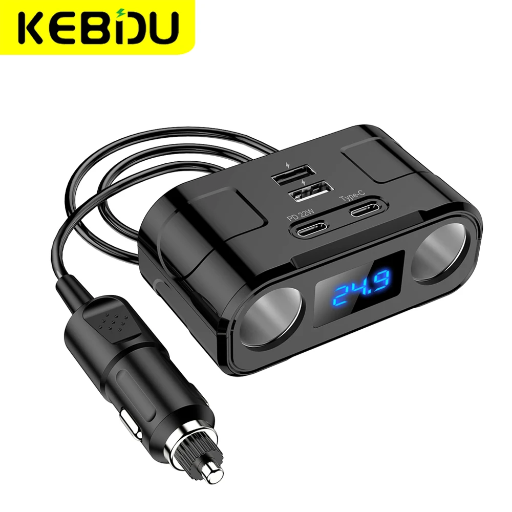 Разветвитель USB, 60 Вт, 4 порта, 12 В/24 В | AliExpress