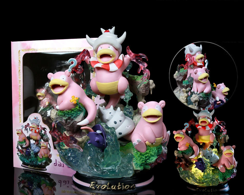 Pokemon Anime Figures Pikachu Eevee Evolution Ash Ketchum Gengar ...