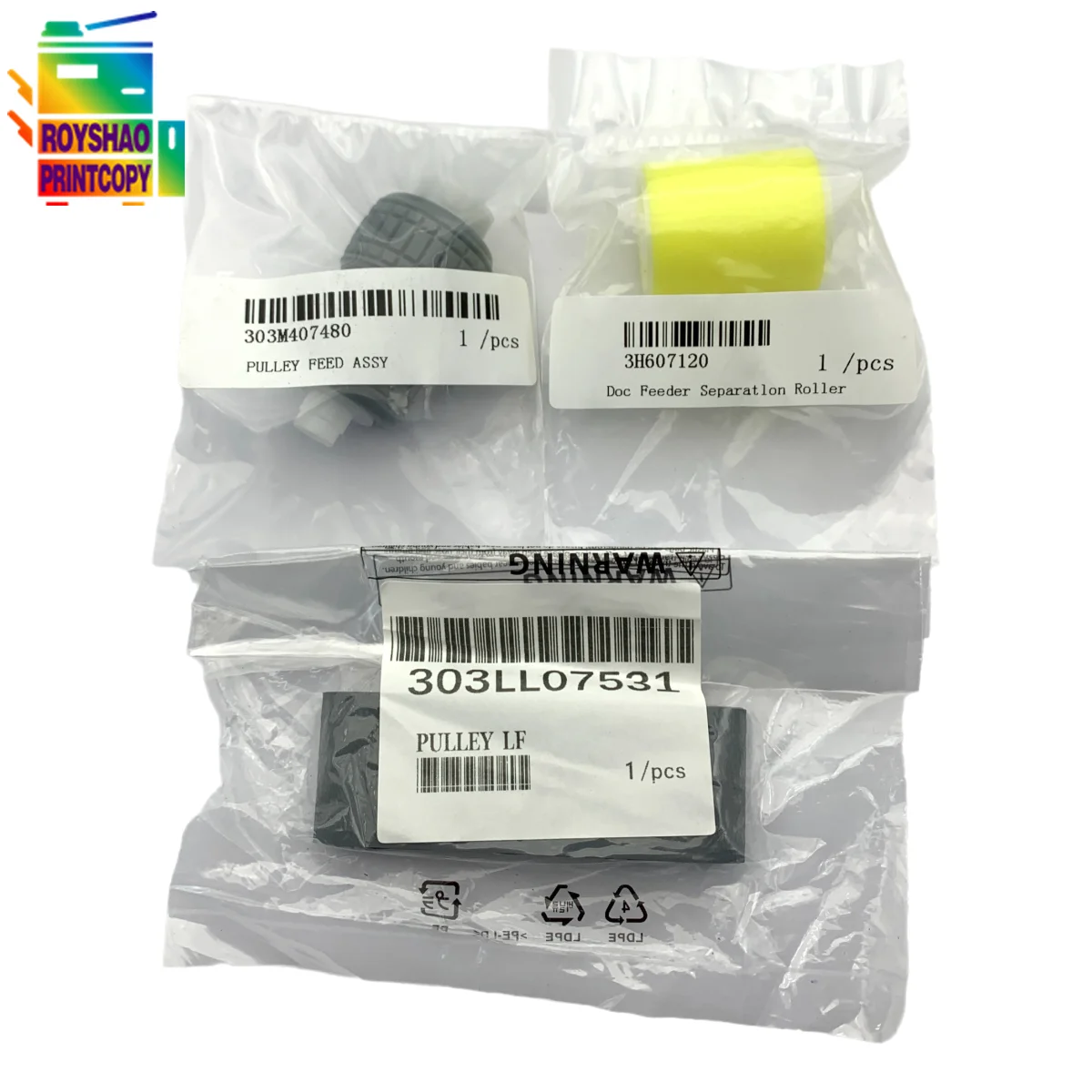 10 комплектов 303M 407480 3H 607120 303LL07531 Новый комплект ролика ...